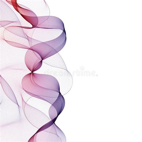 Abstract Wave Pattern Colored Wave Design Element Eps 10 Stock Vector Illustration Of