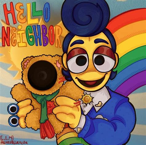 Welcome Home Fanartwally Friendly Neighbors The Last Wish Hello Neighbor Creppy Magnum Opus
