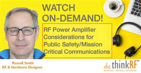 Thinkrf Releases Innovative S240 Real Time Spectrum Analysis Software Thinkrf