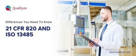 21 Cfr 820 Vs Iso 13485