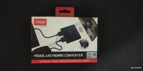 Ipega Pg 9116 Mouse And Keyboard Converter Video Gaming Gaming Accessories Controllers On Carousell