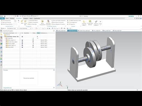 NX Assembly Tutorial NX Assembly Constraints YouTube