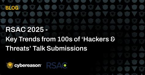 Threatwatch Daily On Linkedin Rsac 2025 Key Trends From 100s Of ‘hackers And Threats Talk