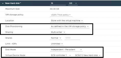Multi Writer Option For Vmdk Disks In Vmware Vsphere