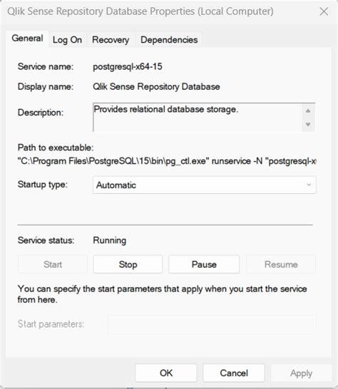 Qlik Sense Repository Database Service Renamed To Qlik Community