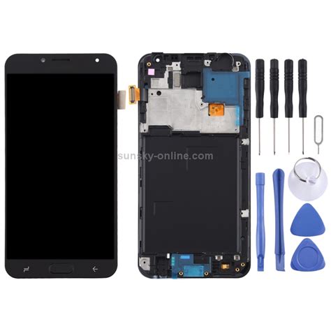 หน้าจอ Tft Lcd สำหรับ Galaxy J4 J400f Ds Digitizer สมัชชาเต็มพร้อมกรอบ สีดำ
