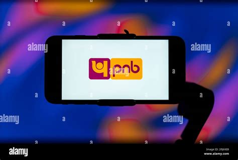 In This Photo Illustration The Pnb Logo Is Seen Displayed On A Mobile