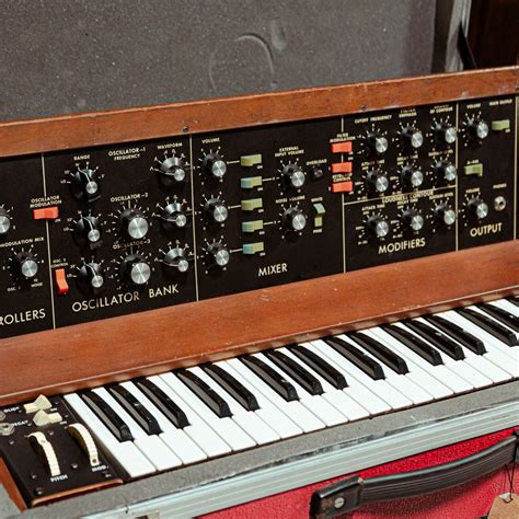 Matrixsynth Moog Model D Minimoog V5 Sn 10956 W Case