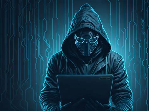 Premium Ai Image Cyber Security Hacker