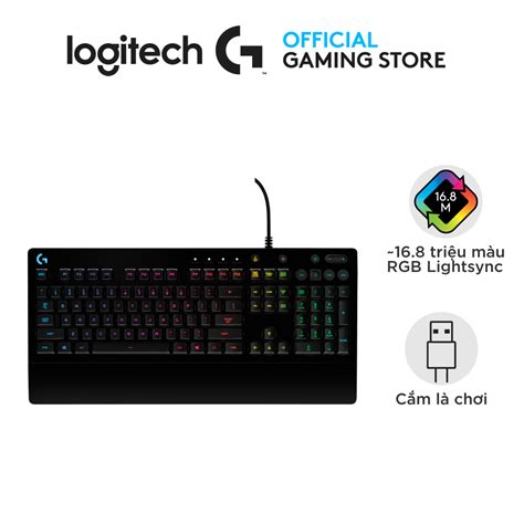 Logitech G213 Prodigy Gaming Keyboard Rgb Backlit Shopee Việt Nam