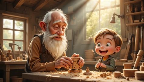 قصه کودکانه بابا بزرگ نجار