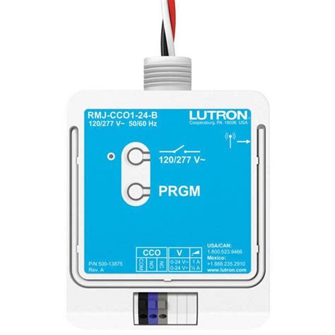 Rmj Cco1 24 B Dry Contacts Module Lutron Klibtech