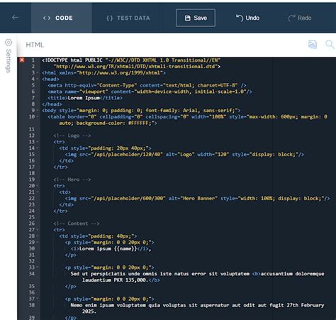 Code Mobile Responsive Html Css Email Template By Curiousfire Fiverr