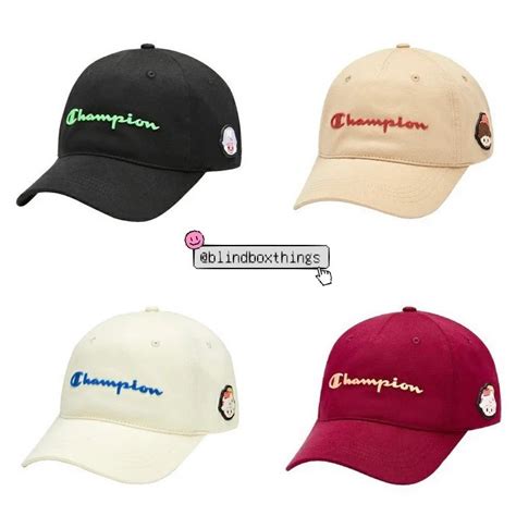 Champion X Pop Mart Dimoo Baseball Cap Mens Fashion Watches And Accessories Caps And Hats On