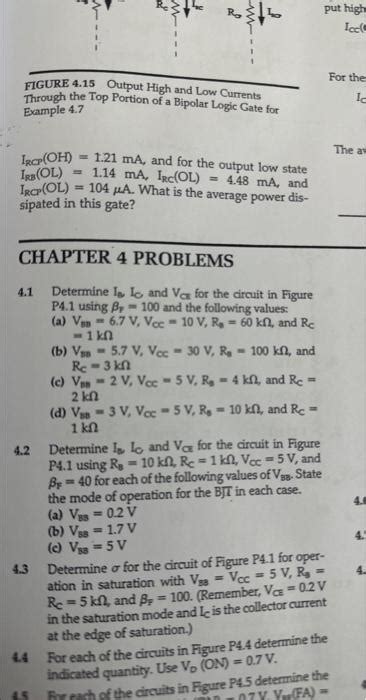 Figure 415 Output High And Low Currents Through The