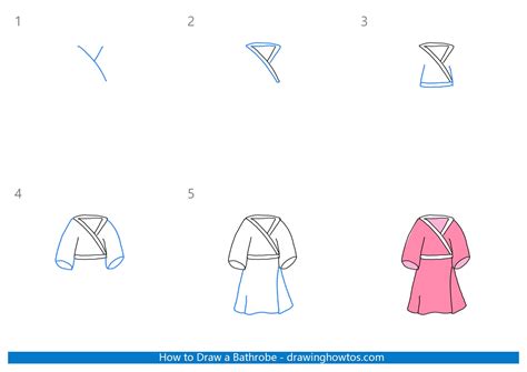 How To Draw A Bathrobe Step By Step Easy Drawing Guides Drawing Howtos