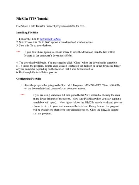 filezilla ftps tutorial pdf pdf file transfer protocol icon