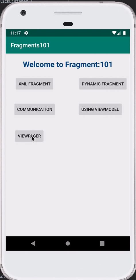 Android Fragment 103 Using Viewpager By Deepak Gahlot Medium
