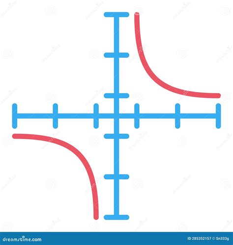 Mathematics Graph Vector Concept Colored Icon Or Sign Stock Illustration Illustration Of