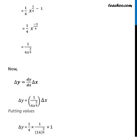 Question 1 A Using Differentials Find Approximate Value Of 1781