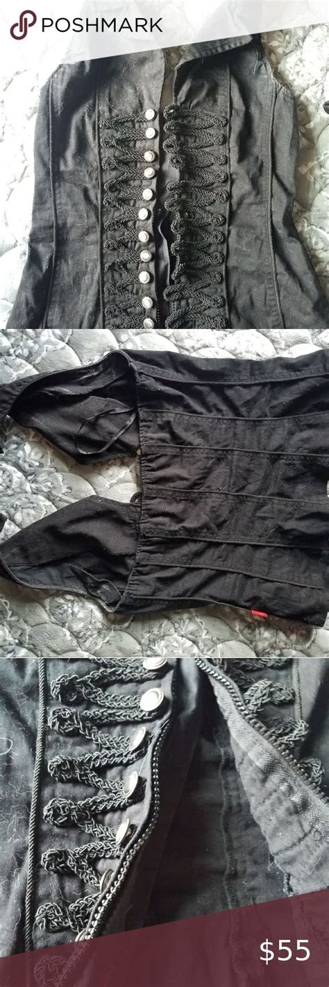 Emo Corset Halter Top Nyc Skirt Halter Top Fashion Gloves