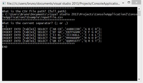 c how to take a csv field and write to columns in sql stack overflow