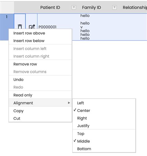 Rowheader Alignment Questions Handsontable Forum