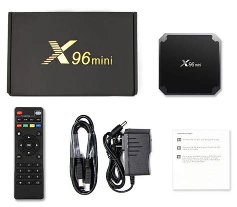ТВ-приставка X96 mini (2/16 ГБ) 4-ядерная на Android, Тv box 2/16 Smart ...