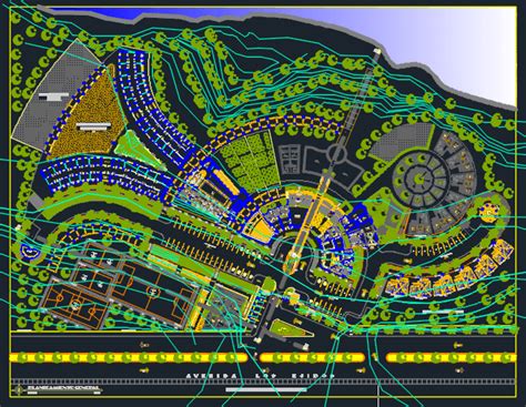 Ecological Center 2d Dwg Design Plan For Autocad • Designs Cad