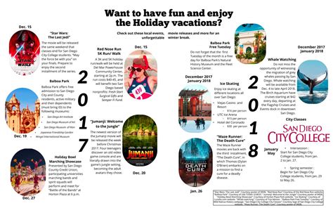 Intersession 2017 2018 Calendar City Times