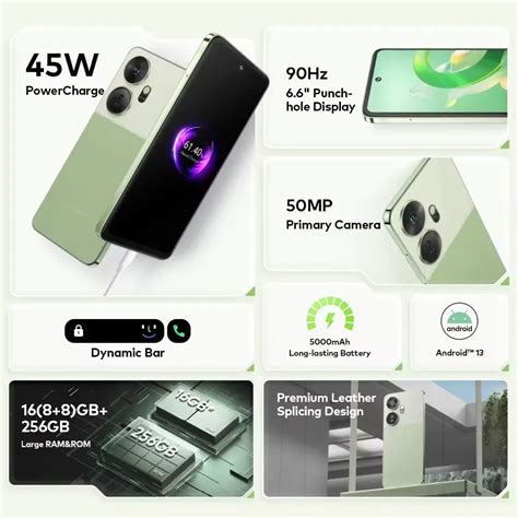 Itel P Plus Gb Ram Gb Rom Nfc Smartphone Double Camera Hz Screen Display Dynamic