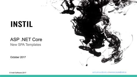 asp core spa templates ppt