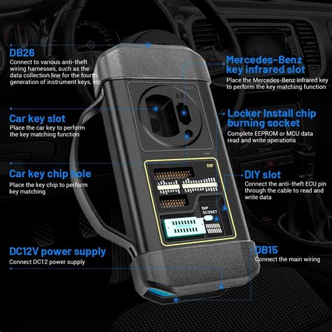 launch x431 x prog 3 key programming car key programmer tool
