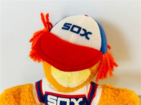 Vintage Chicago White Sox Mascot Roobarb Plush Doll 1983 By Larami With Tag Etsy