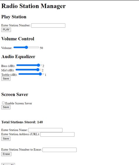 Internet Radio With Touch Screen Based On The Esp32 Instructables
