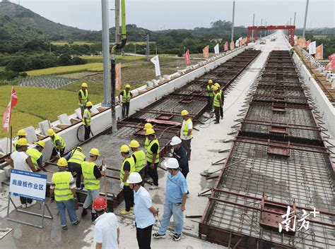 广湛铁路茂名段无砟轨道工程开始施工 设计 湛江 邹祥亮