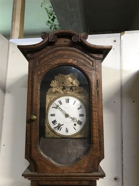 Horloge Comtoise En Ch Ne La Brocante En Ligne