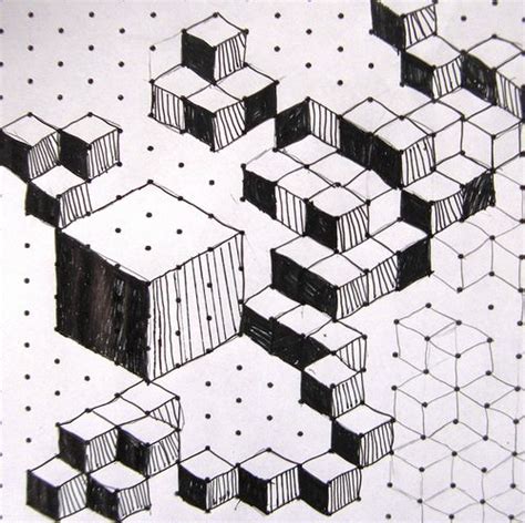 13 Best Isometric Grid Art Images On Pinterest