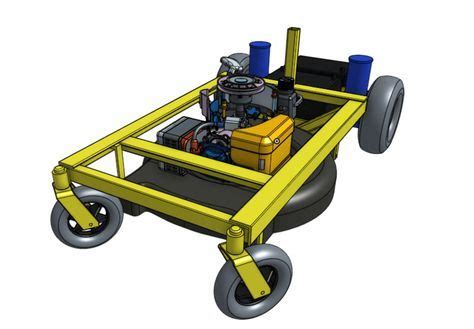 Build A Remote Controlled Lawn Mower Make Lawn Mower Robotic Lawn Mower Arduino Projects