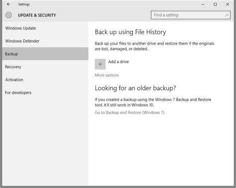 Cómo usar el historial de archivos en Windows 10 Ventanas