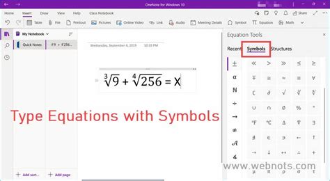 onenote solve math equations tessshebaylo