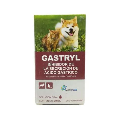 Gastryl Oral Inhibidor De Ácido Gástrico 20 Ml Mederilab
