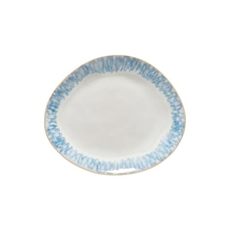 Brisa Oval Dinner Plateplatter 27 Ria Blue Pajunen