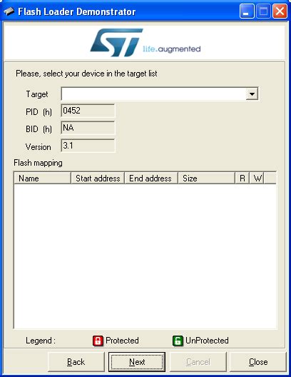 We Are Trying To Dump Code Into STM F ZCT Con STMicroelectronics Community