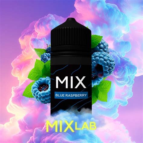 Сольова рідина Mix Blue Raspberry Блакитна малина 30 мл 50 мг купити за низькою ціною в Києві