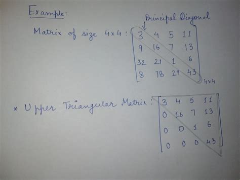 Print Or Display The Upper Triangular Matrix In Python Codespeedy