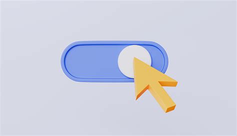 Mouse Cursor And Switch Button Finding And Direction Cursor Click Symbol Pointer And Button For