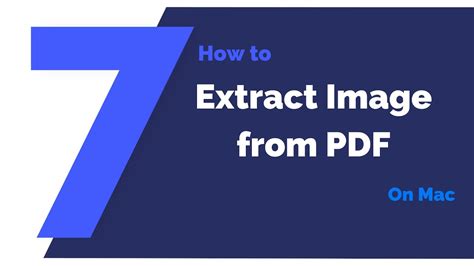 How To Extract Image From PDF On Mac PDFelement 7 YouTube