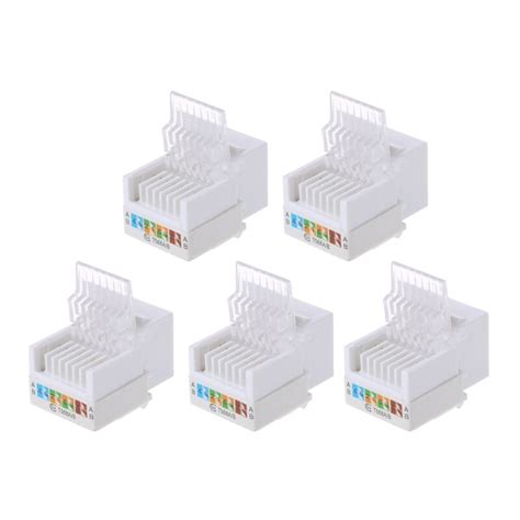5 Pcs Cat5e Utp Netwerk Module Tool Gratis Rj45 Co Grandado