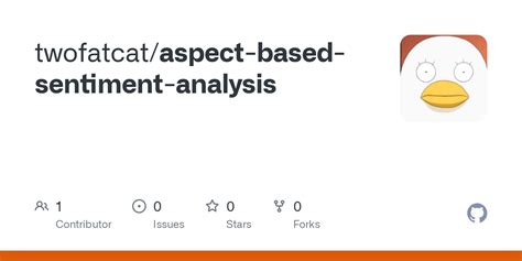 Github Twofatcataspect Based Sentiment Analysis